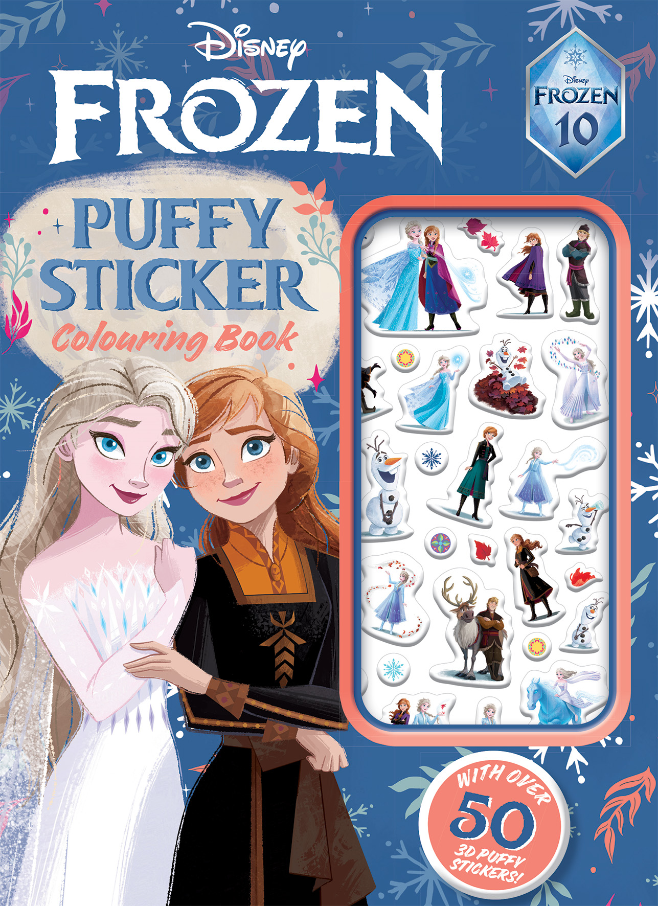 Frozen 10th Anniversary: Puffy Sticker Colouring Book (Disney) | Good ...